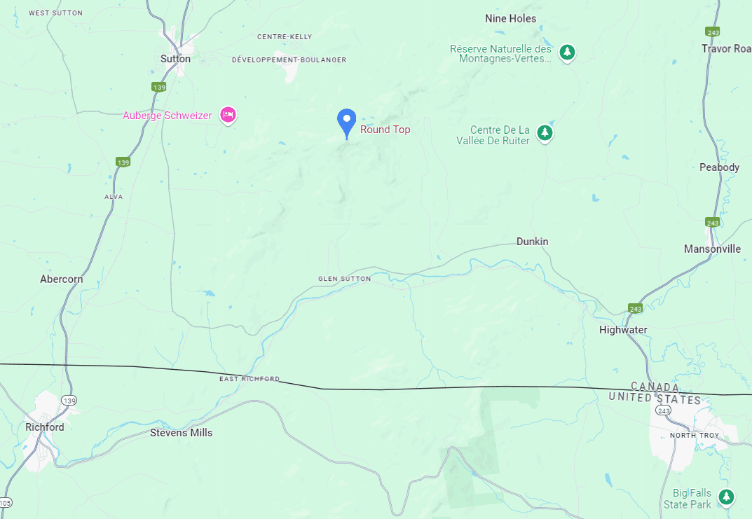 Sutton's Round Top Trail - A Winter Hiking Guide